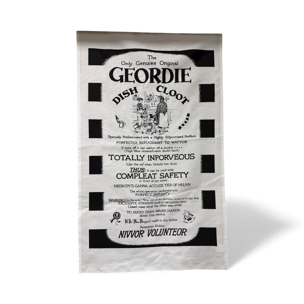 The Original Geordie Dish Cloot – Northumbrian Gifts