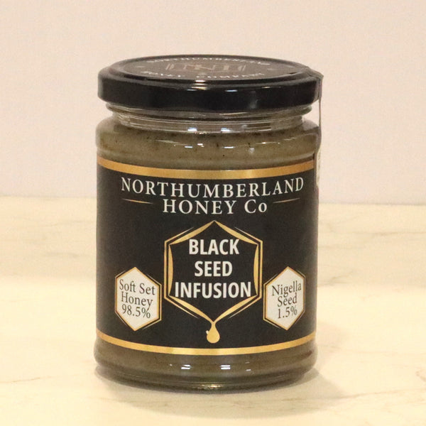 Northumberland Honey Co Honey & Black Seed Infusion 340g - Northumbrian ...