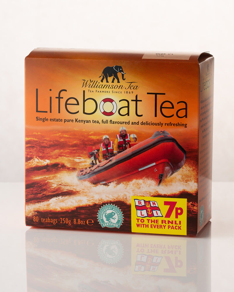 Lifeboat Teabags £3.50/box - Northumbrian Gifts