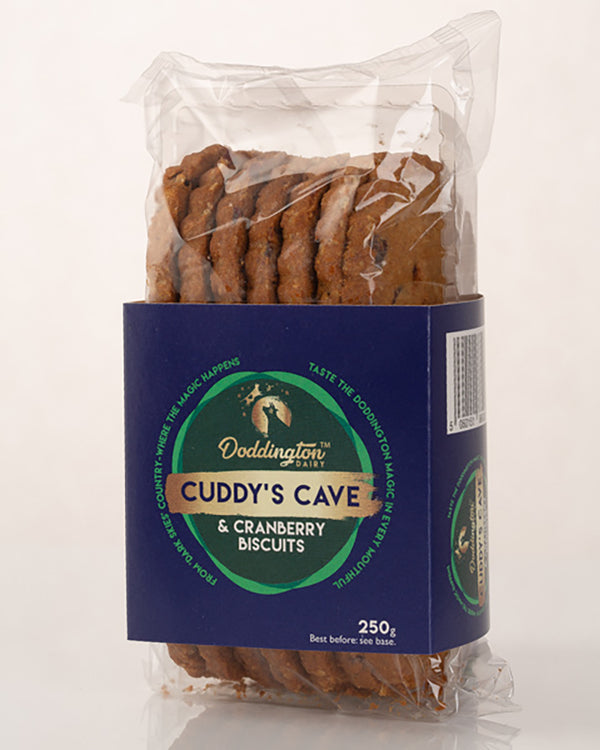 Doddingtons Cheese Biscuits 250gms - Northumbrian Gifts