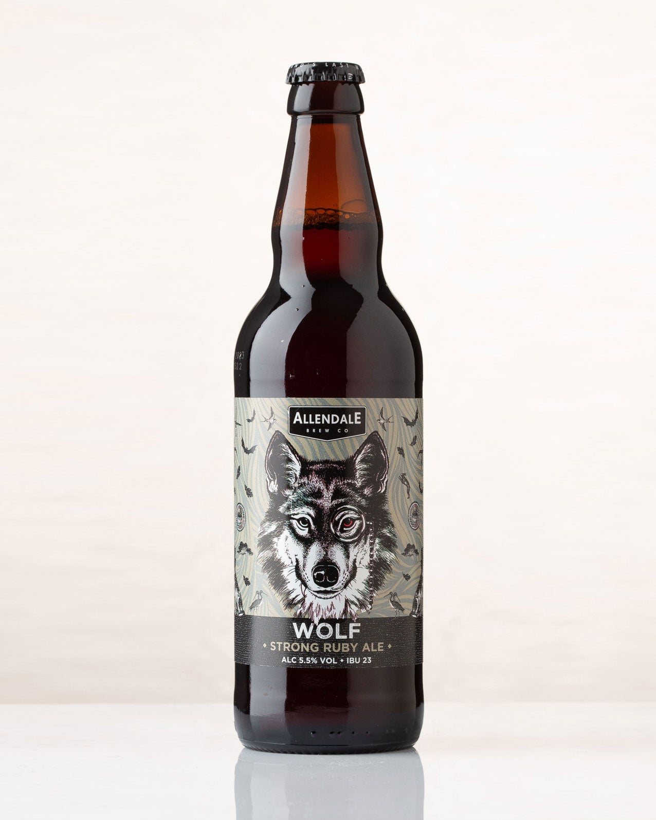Allendale Wolf Ruby Ale 500ml - Northumbrian Gifts