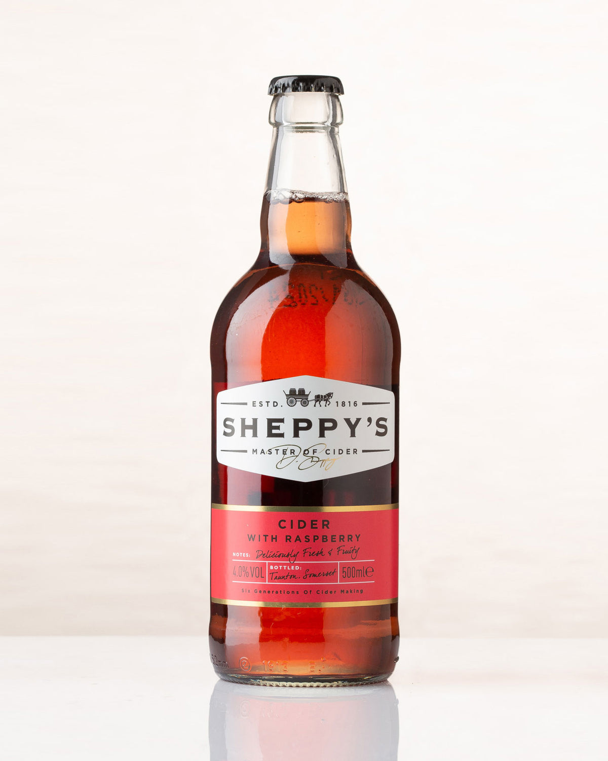 Rasperry Cider 500ml - Northumbrian Gifts